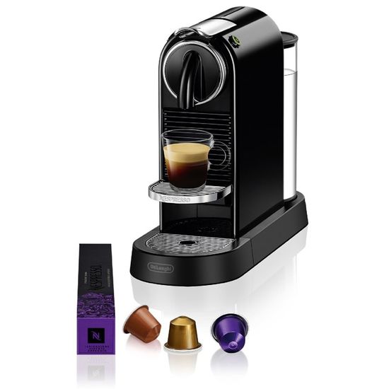 Machine à café - De'Longhi - Nespresso CitiZ EN 167.B - 19 bar - Noir ...