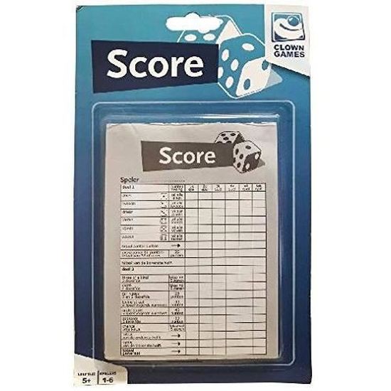 Clown Games Clown Scoreblok 50 Vel - Cdiscount Jeux - Jouets