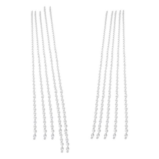 Chaîne de perles octogonales de 14 mm Chaînes de perles en acrylique ...