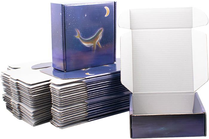 25 Pièces Coffrets Cadeaux En Carton Avec Couvercle Modèle De Baleine ...