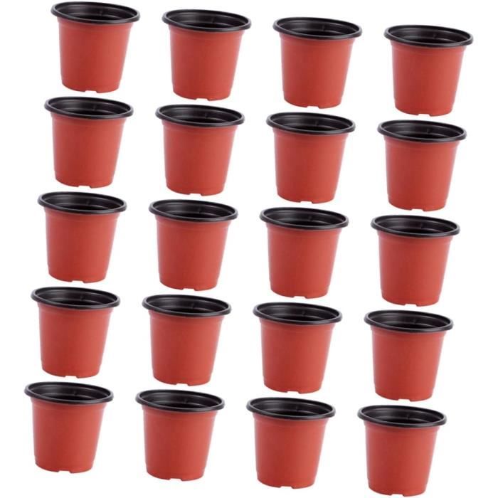 20Pcs Pot De Semis Plantes Hydroponiques Pots De Plantes D'Intérieur ...