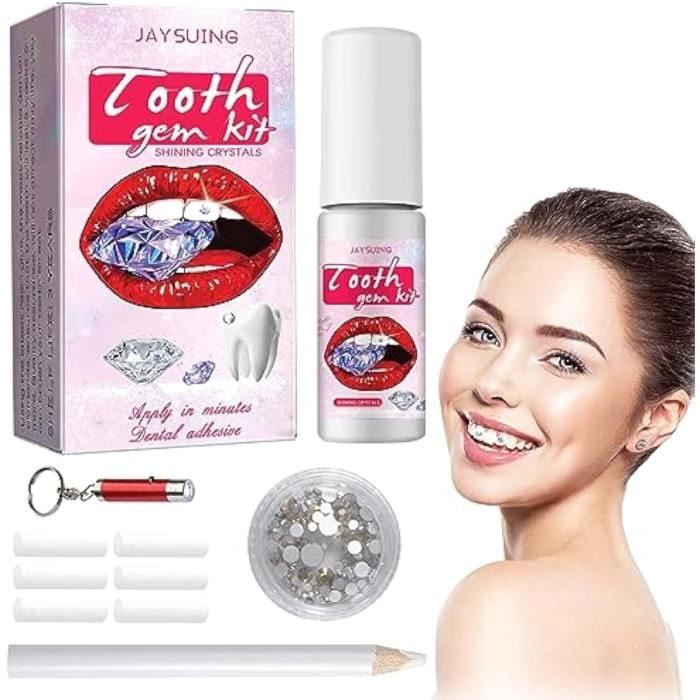 Kit Strass Dentaire - Tooth Gem - Professionnel - DIY - Adulte ...