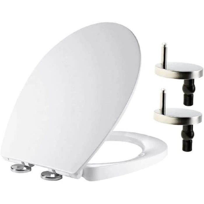 Abattant de WC à fermeture douce, design ergonomique avec ouverture ...