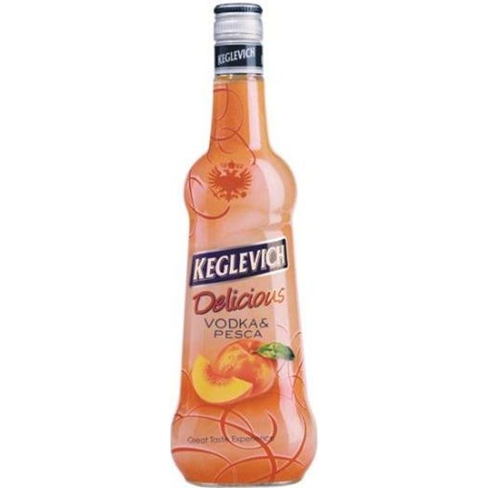 VODKA PECHE, 20° - La cave Cdiscount