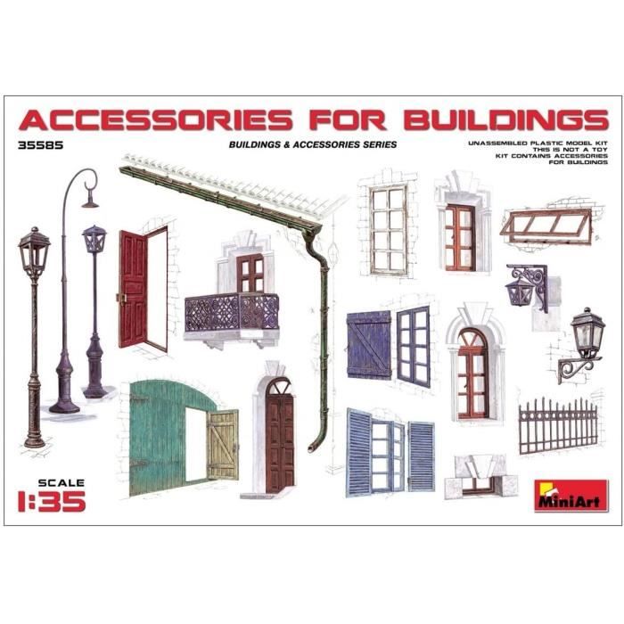 Kits de modélisme MiniArt 35585 Accessoires pour modélisme 142615 ...