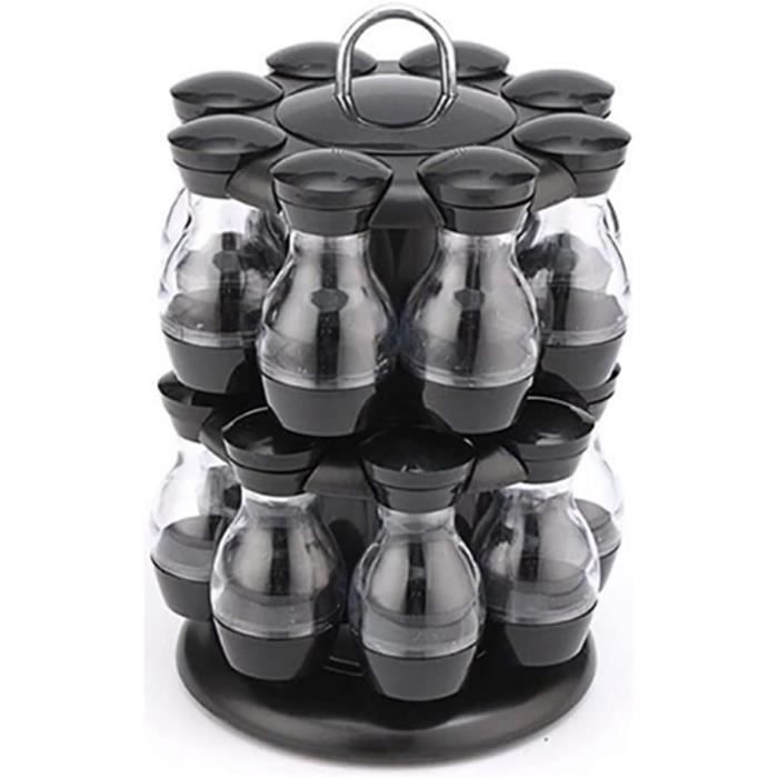 Spice Carousel Rack À Épices Rotatif À 360° 8-12-16-20 Spice Jars, Food ...