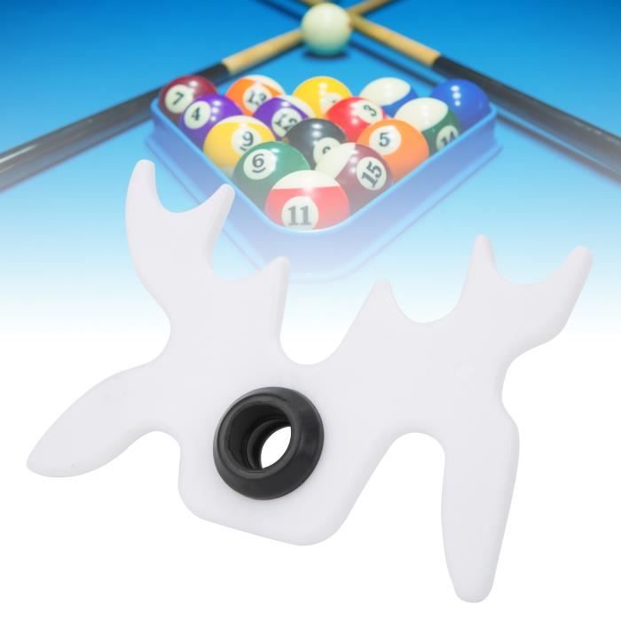 Billard en plastique Snooker Cue Rack Cross Holder Antlers Rod Pool ...