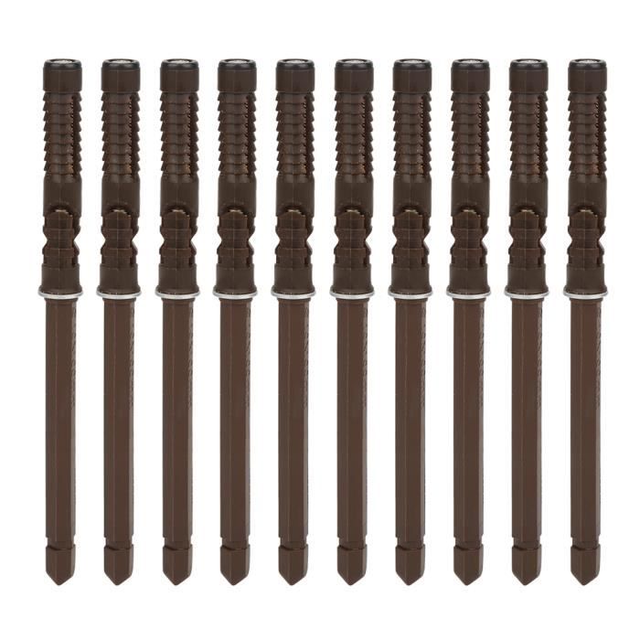 10 pièces 10x100 support d'étagère murale dissimulée support d'étagère ...