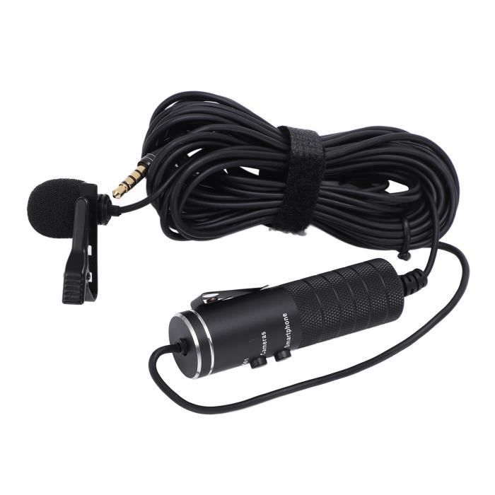 HURRISE Micro reversible à condensateur omnidirectionnel Microphone ...