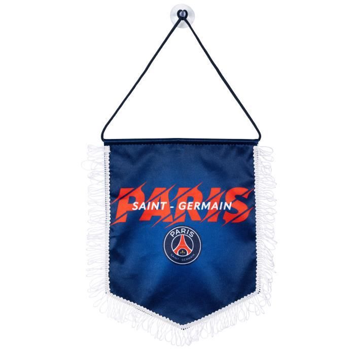 Fanion - PARIS SAINT GERMAIN - Taille 20 x 25 cm - Polyester - Bleu ...
