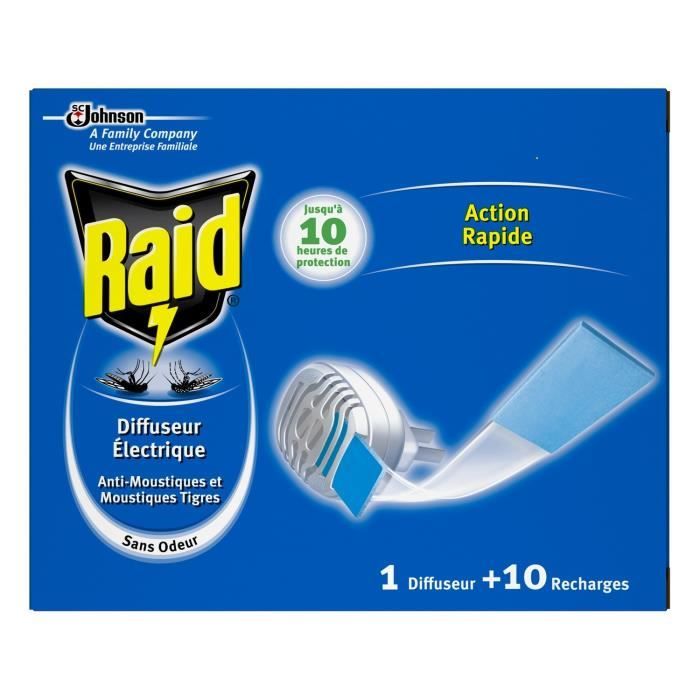 Diffuseur Parfum Diffuseur Électrique Liquide Anti-Moustique + Recharge ...