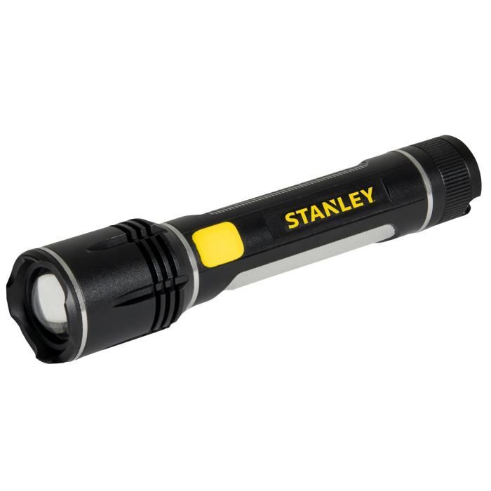 Torche LED - STANLEY - Aluminium rechargeable - Portée 150 m - 1000 ...