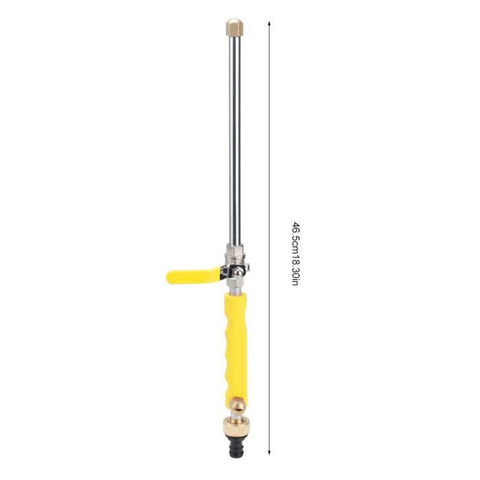 Pistolet à eau haute pression G3/4 DN20 Buse de pulvérisation de nettoyeur haute pression Outil ...