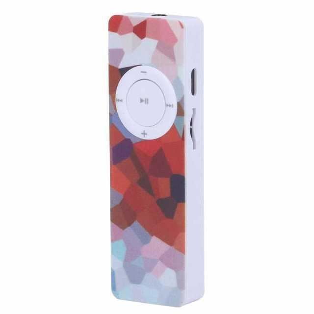 LECTEUR MP3,Rouge--Lecteur de musique MP3 Portable, haut parleur ...