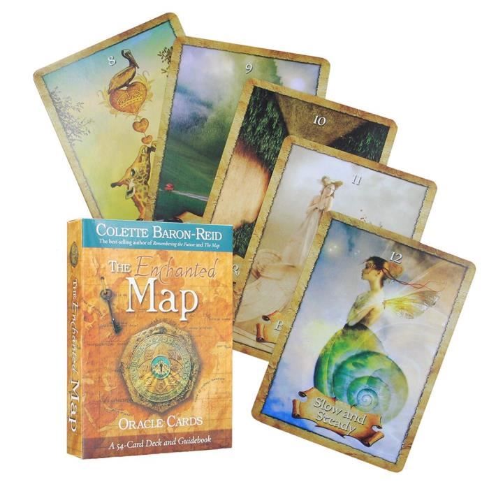 The enchanted map- -Jeu de société Tarot,cartes universelles de fête en ...