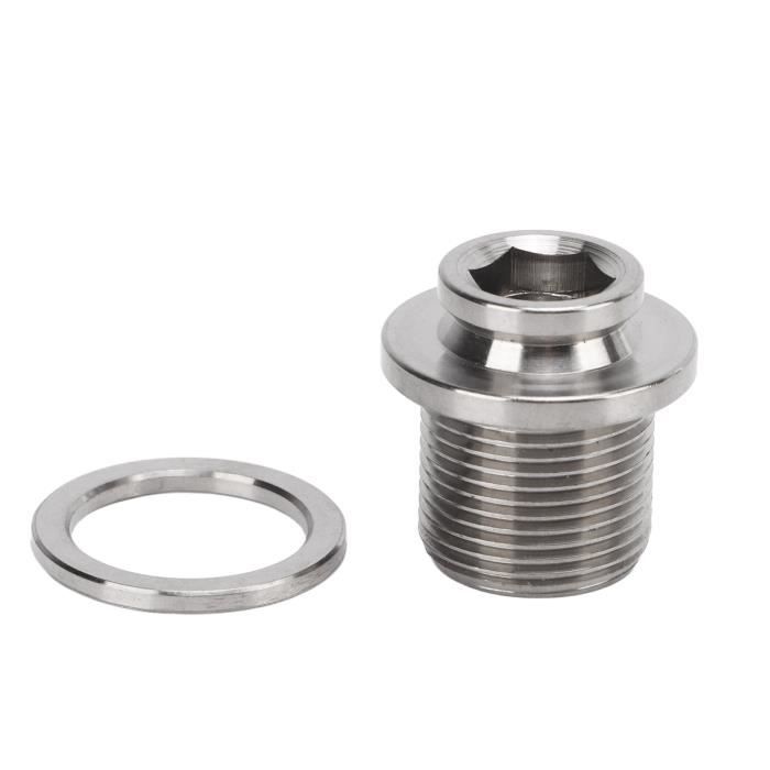 Zerone boulons de manivelle hexagonaux Vis de manivelle de vélo étanche ...