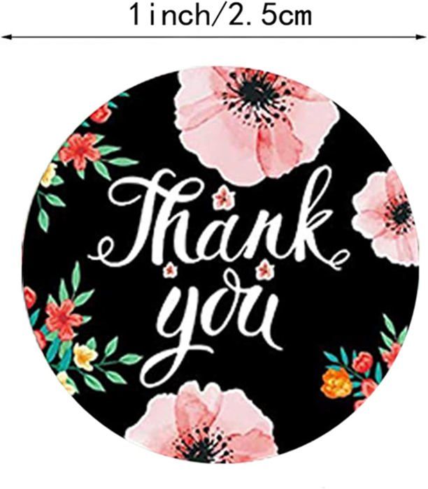 1000 Pièces Handmade With Love Stickers,Thank You Autocollant ...