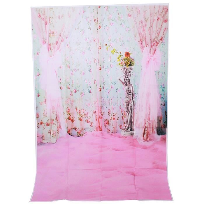 Toile Fond Backdrop Tissu 1,5x1M Photographie Studio Décor Déesse Rose ...