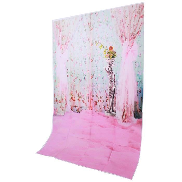 Toile Fond Backdrop Tissu 1,5x1M Photographie Studio Décor Déesse Rose ...
