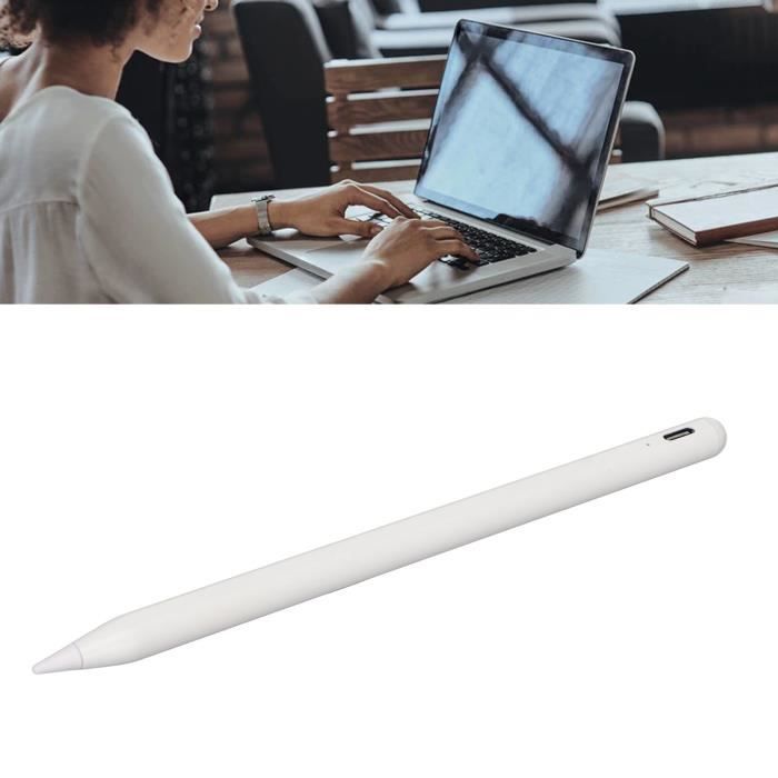 Stylet pour Tablette iOS - FDIT - Compatible après 2018 - BT 5.1 - Alliage d'aluminium - Pointe ...