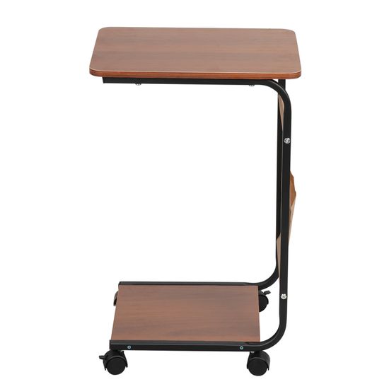 Table d'appoint avec roues, 2 étages, 40x25x60cm - Cdiscount Maison