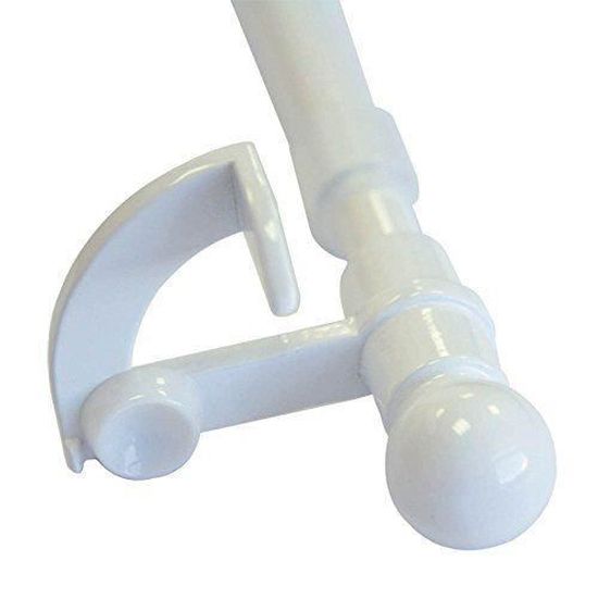 Trim-Tram Tringle Extensible Fenêtre Blanc 90 à 130 cm - 5704/010 C9 ...