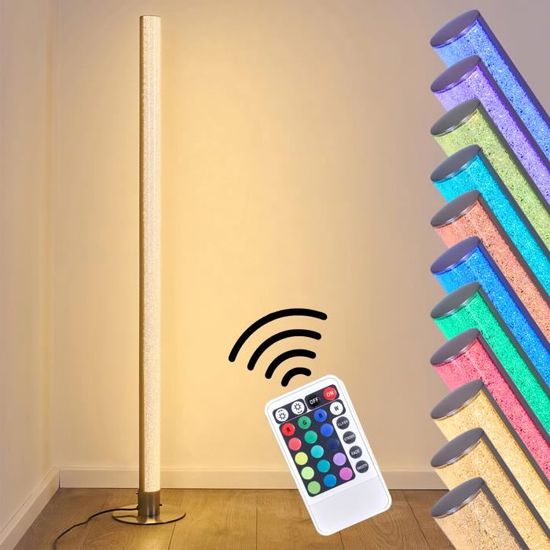 Lampadaire Pipe RGB en métal - Cdiscount Maison