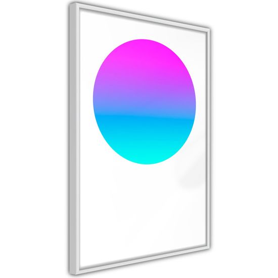Affiche Murale Encadrée "Ultraviolet II" 21 x 30 cm Blanc - Cdiscount ...