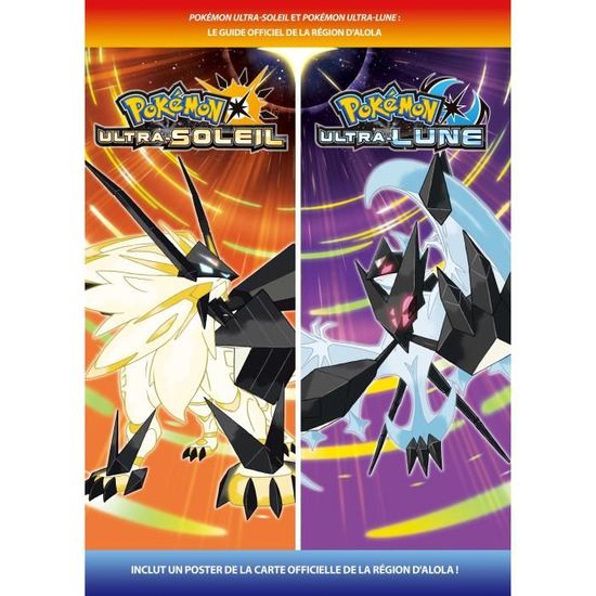 Guide officiel Pokemon ultra-soleil et ultra-lune - Nintendo 3DS - Cdiscount Librairie