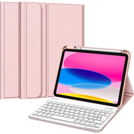 Clavier Pour Ipad 10Ème Génération 2022 10.9 Pouces - Clavier Azerty ...