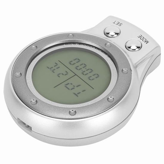 VGEBY Boussole numérique Boussole Électronique 4 en 1 Thermomètre ...