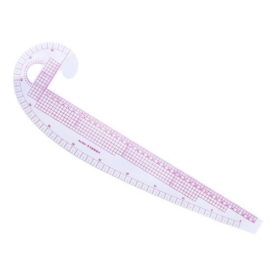 Règle,01-ruler--Règle de couture multifonction en plastique, courbe ...
