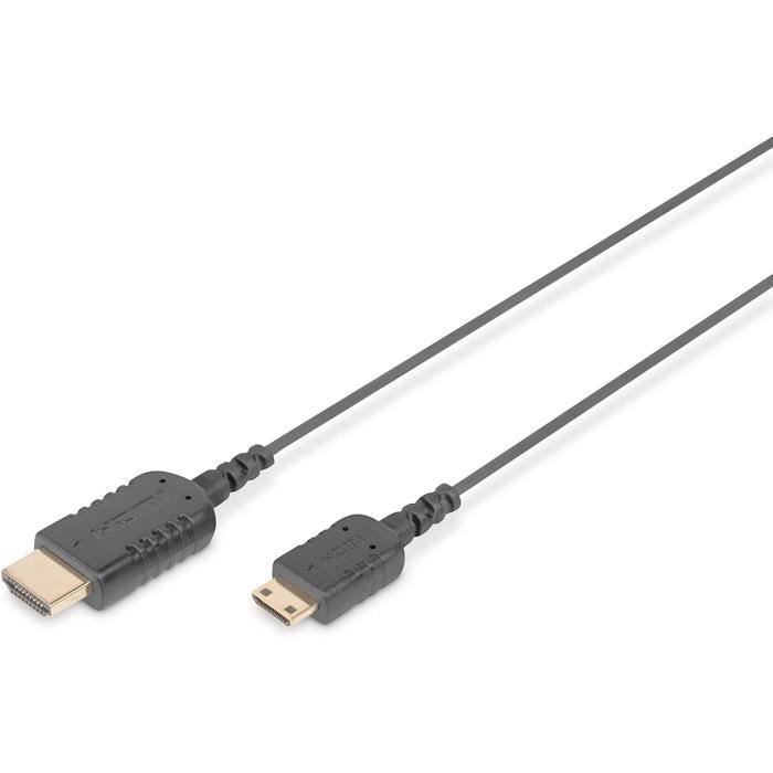 Câble HDMI Highflex - Mini-HDMI (Type-C) vers Type A - UD 4K - 2m - Arc ...