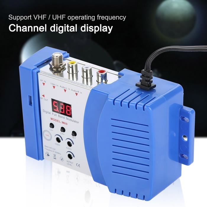 Modulateur RF AVRF AVTV Convertisseur VHF UHF - ATYHAO - 60299 - PAL ...