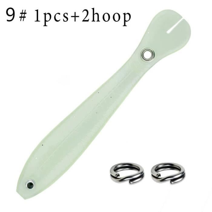 Blanc crème--Leurre Bionique Souple Et Puissant Pour La Pêche En Eau ...