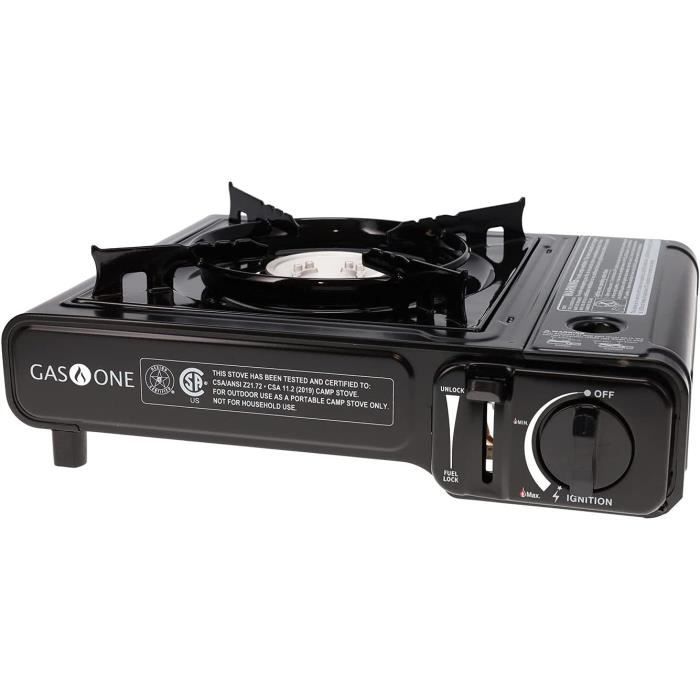 Réchaud à gaz Butane Portable avec allumage Automatique et Mallette de ...