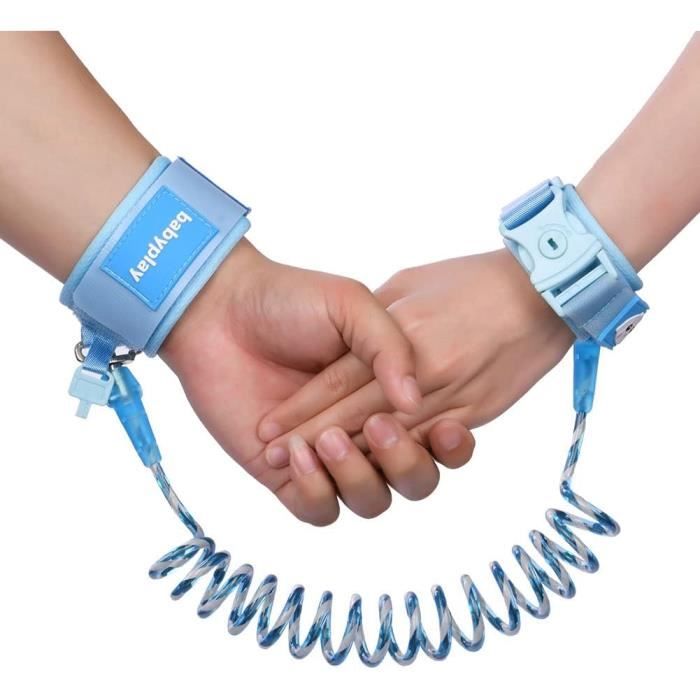 Harnais De Sécurité Enfant,1.5M Harnais Enfant Anti Perdu Poignet ...