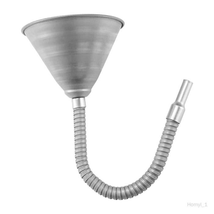 Entonnoir à huile en fer avec crépine à large bouche flexible pliable ...