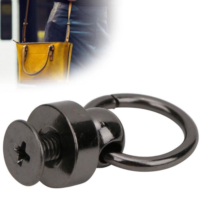 O Ring Stud Rivet 20 Set Stud Rivets 9mm Brass O Ring Head Button Rivet ...