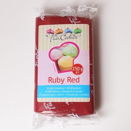 Pâte à sucre Ruby FunCakes - Cdiscount Au quotidien