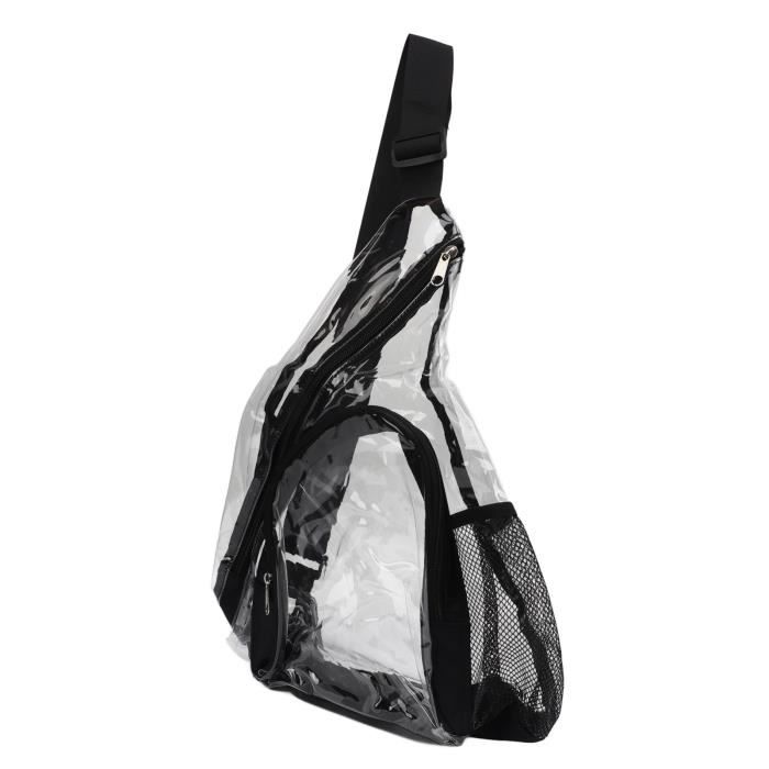 Sac à bandoulière - OMABETA - Transparent en PVC - Étanche - Grande ...
