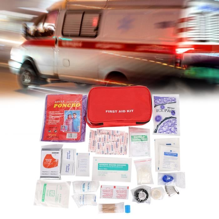 Boîte À Outils De Trousse D'Aide D'Urgence Pour Sac De Traitement De ...