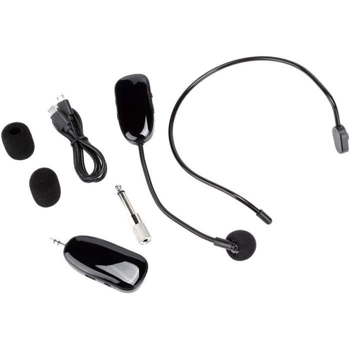 Micro Sans Fil, Micro Professionnel Pour La Tête, Microphone Sans Fil ...
