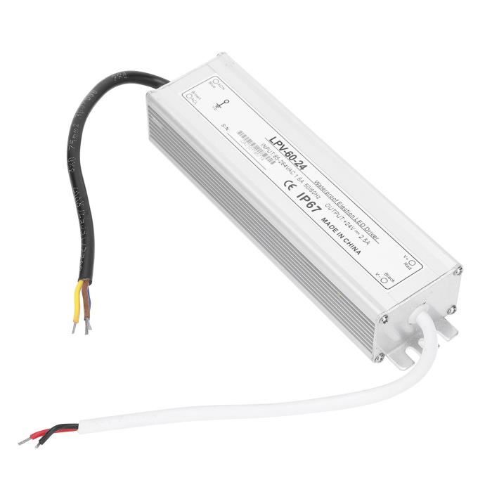 VBESTLIFE alimentation LED BERM étanche alimentation en alliage d ...