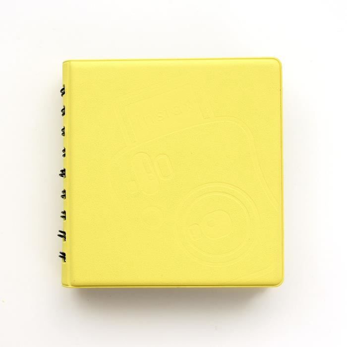 ALBUM PHOTO,Yellow--Mini Album Photo instantané, 68 pochettes, pour ...