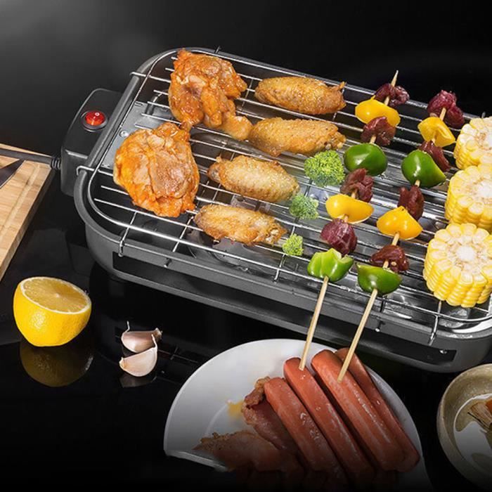 Machine de barbecue antiadhésive pour barbecue électrique sans fumée en ...
