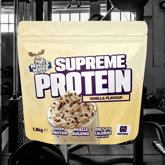 Supreme Protein 1800g Vanille Muscle Moose Proteine - Cdiscount Sport