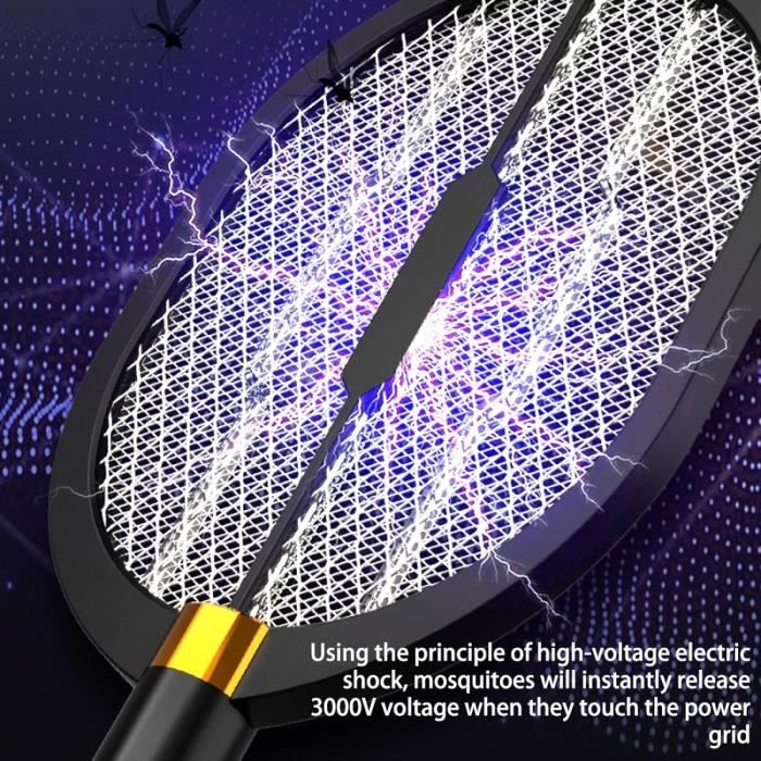 Électrique Fly Zapper Intérieur 3 En 1 Led Électronique Moustique Tueur ...