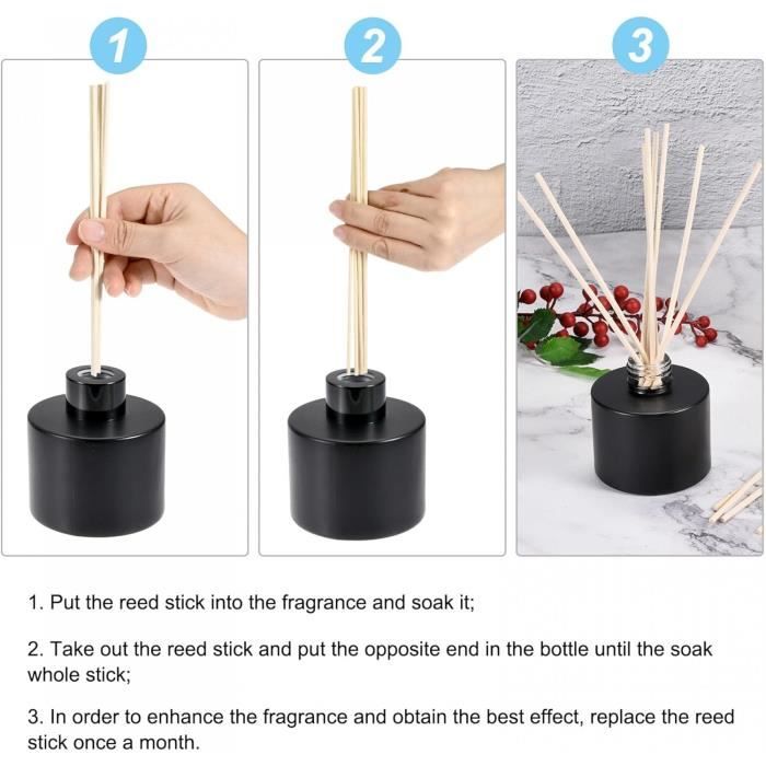 Lot De 50 Bâtonnets Diffuseurs En Fibre De 21,8 Cm X 3 Mm Pour Huiles ...