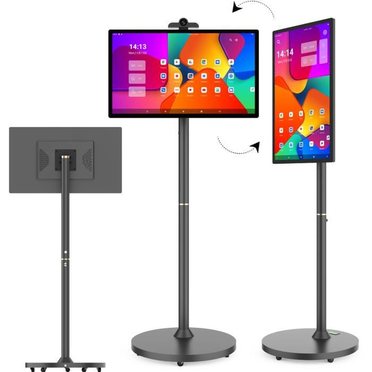 27" Portable Connectée TV écran tactile avec Audio et caméra HD ...